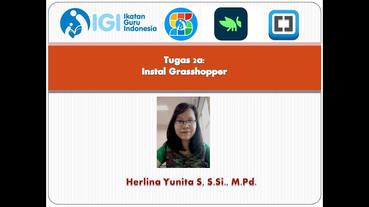Tugas 2a Coding Instal Grasshopper Youtube 4372