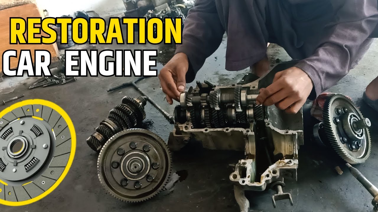 Car Engine Restoration | Car Engine Repair Videos | Suzuki Mehran ...
