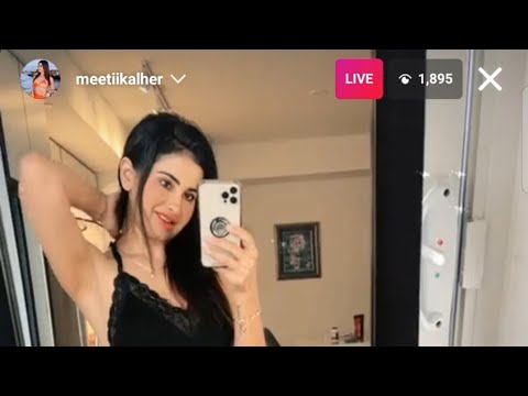 Meeti kalher hot live on instagram karan aujla 😱 - YouTube
