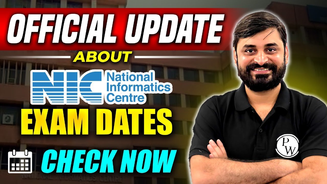 Big Update About NIC Exam Date 2023 | NIC Recruitment 2023 | Official ...