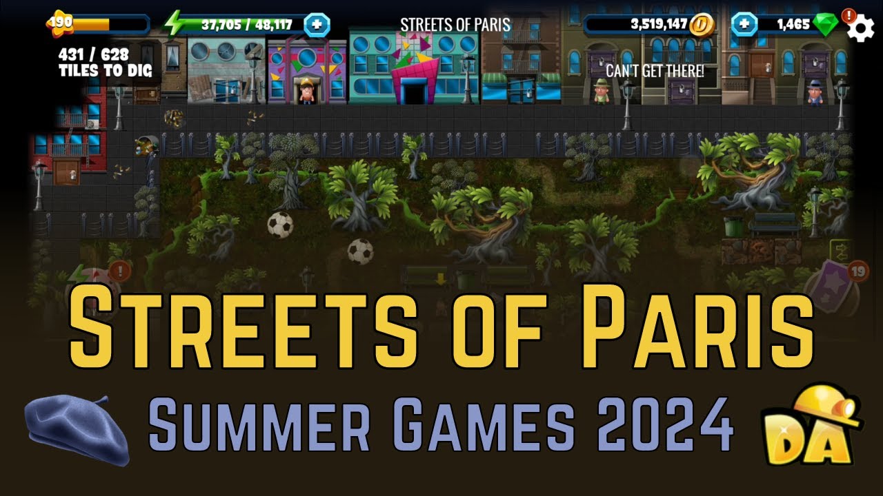 Streets of Paris - #4 Summer Games 2024 - Diggy's Adventure - YouTube