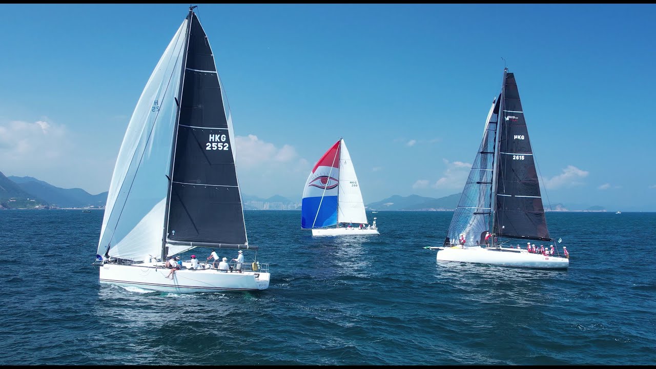 ABC Opening Regatta 2024 Down Wind Leg - YouTube