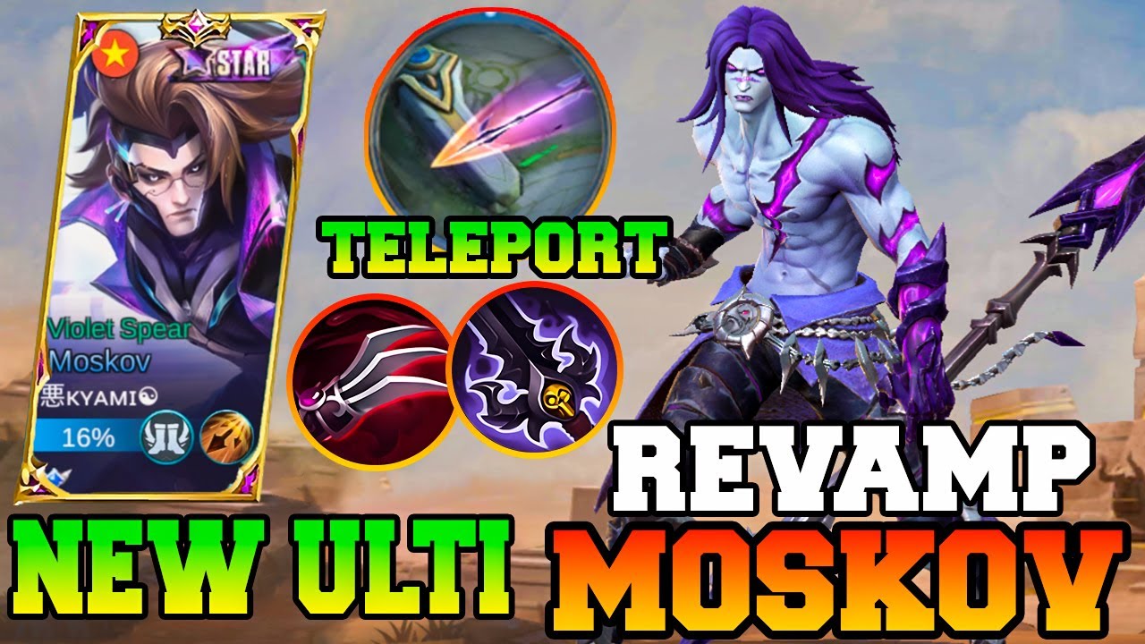 Moskov Revamp Gameplay MLBB ! Mobile Legends Moskov Best Build 2023 Top ...