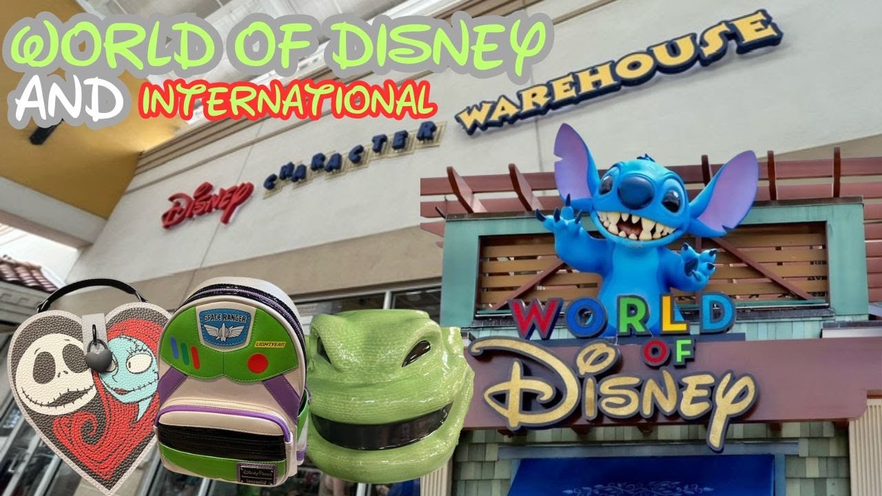 DISNEY CHARACTER WAREHOUSE OUTLET & World of Disney Shopping ...