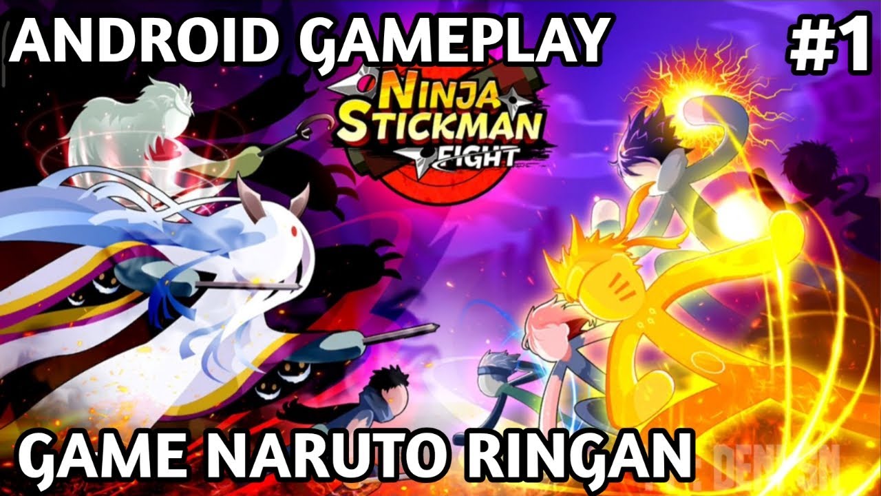 Ninja Stickman Fight - Android Gameplay #1 (Game Naruto) - YouTube