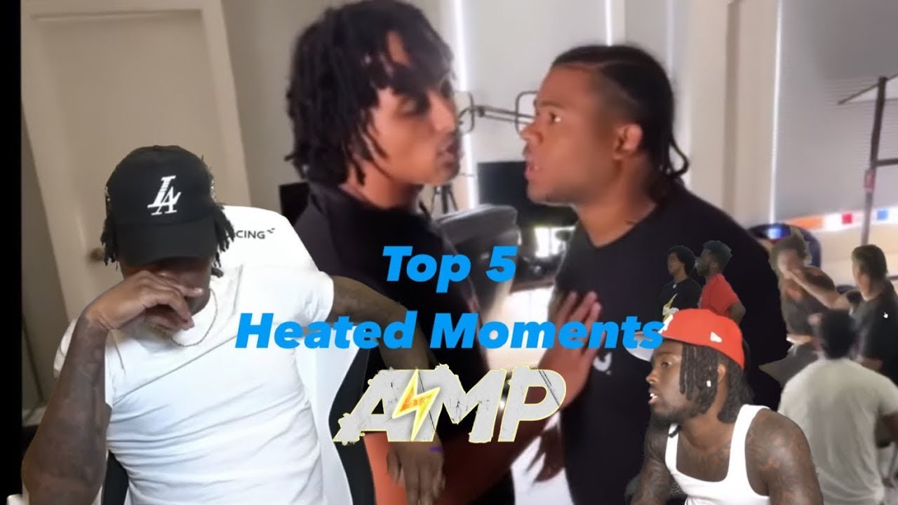 AGENT PRESSES DAVIS! AMP MOST HEATED MOMENTS - YouTube