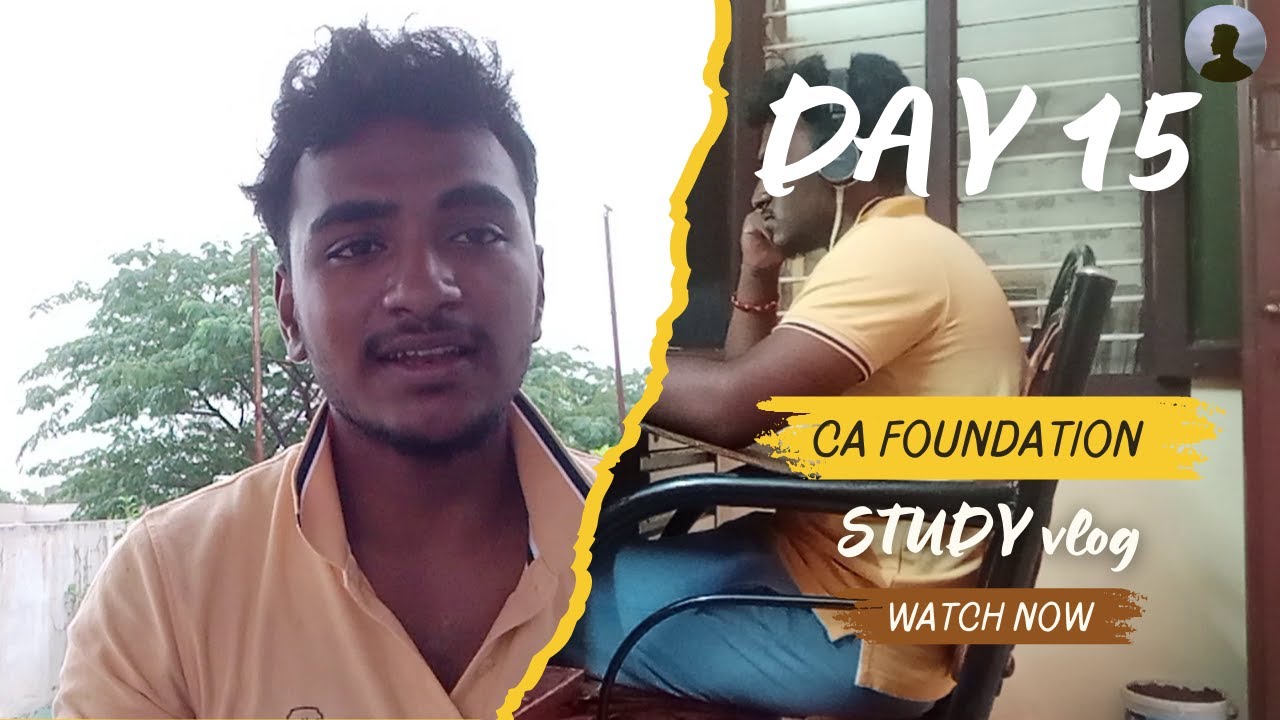 Ca foundation Jan 25 | Study Vlog | Tamil - YouTube