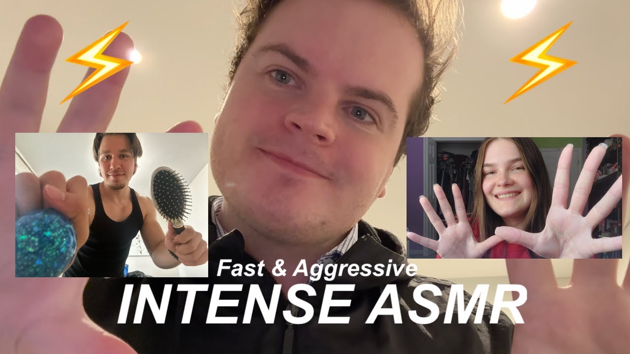 ASMR Fast & Aggressive INTENSE LOFI TRIGGERS - YouTube