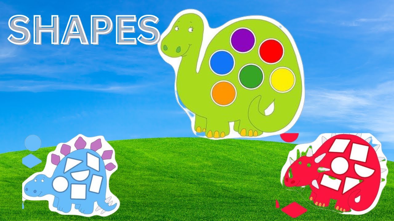 Shapes , Learning Shapes / Best Learning video For Children / Names of ...