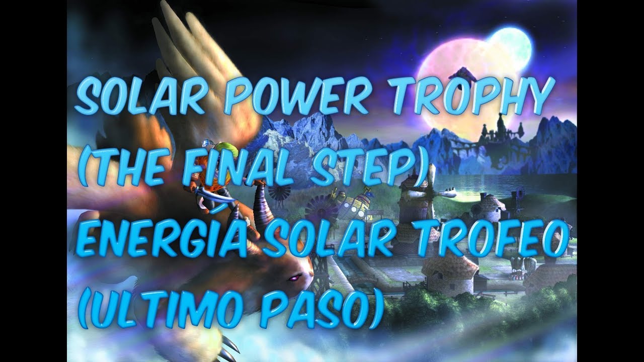 Dark Cloud (PS4) | Solar Power Trophy (The Final Step) | Energía solar ...