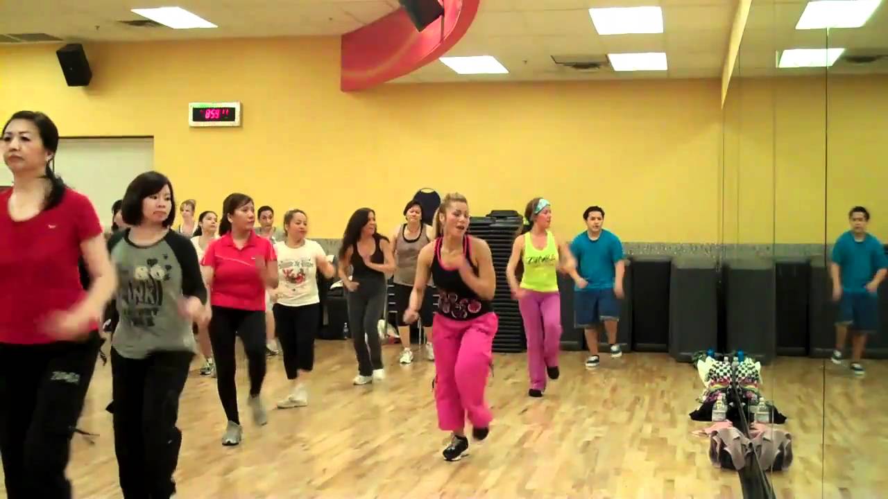 -ZUMBA FITNESS-Rabiosa(good for whole body work out) - YouTube