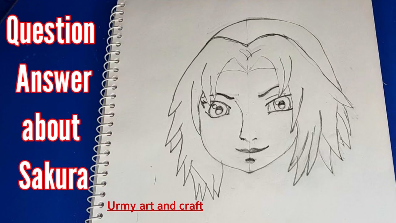 How To Draw Sakura Haruno Sakura Drawing Tutorial How To Draw Anime Step By Step Youtube