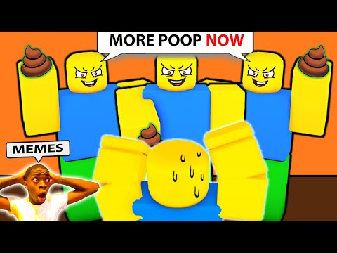 ROBLOX 💩NEED MORE POOP💩 Funny Moments (MEMES) #7 | Bacon Strong