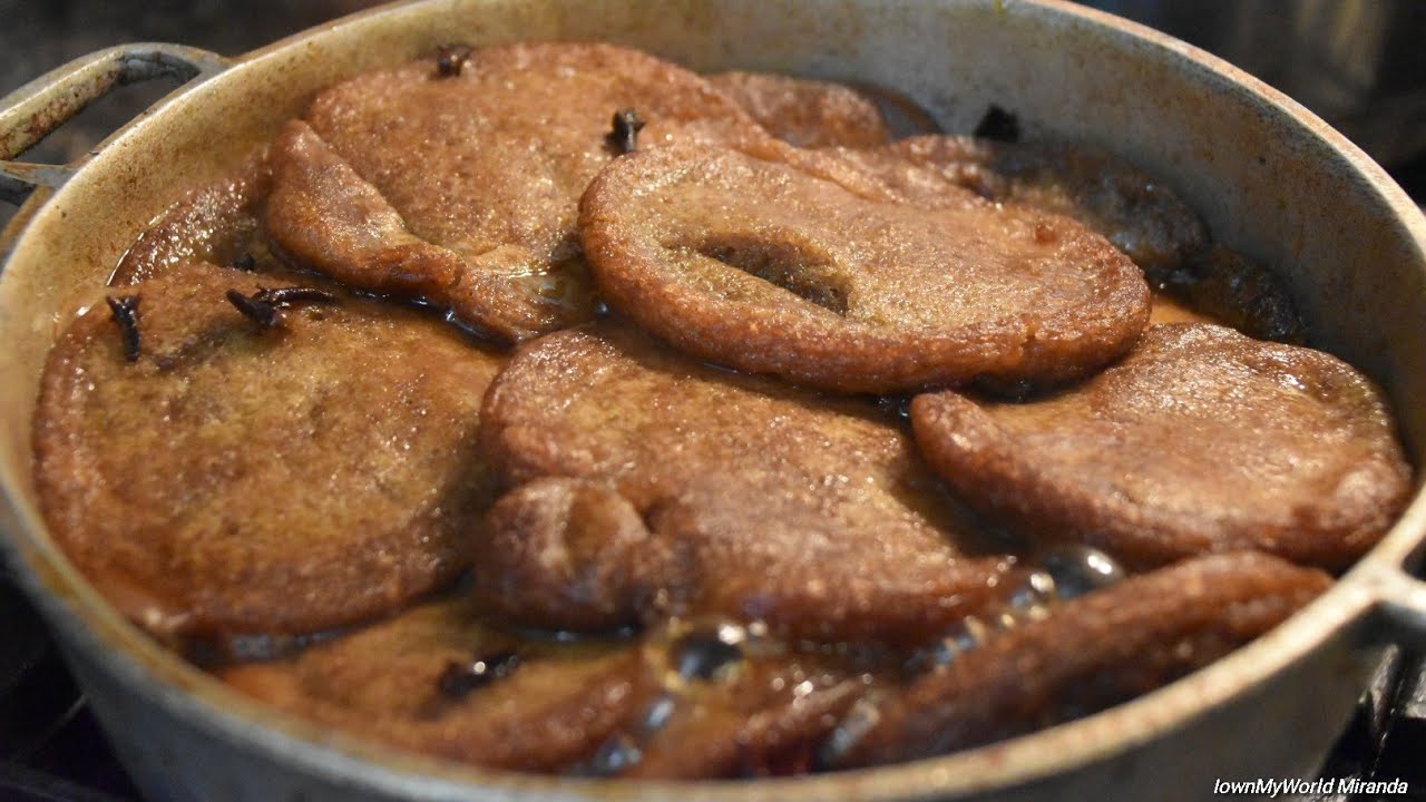 Torrejas de Pinol Hondureñas / Sweet Honduran dessert - YouTube