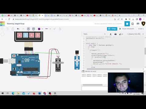 Servomotor giro completo controlado por Teclado matricial, Arduino en ...