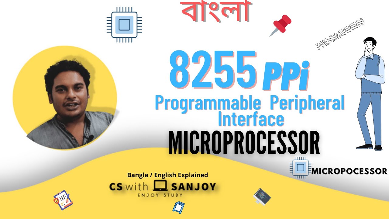 8255 PPI | Interfacing Peripheral using 8255. - YouTube