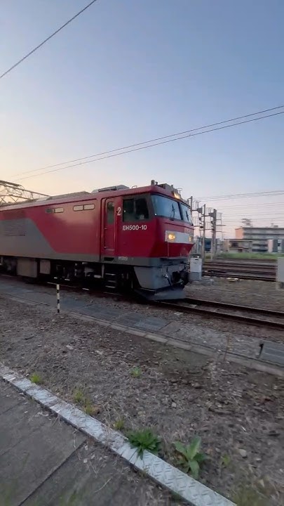 EH500-10 金太郎 3056レ 機関車交換移動 2025/5/22 青森信号所 #eh500金太郎 - YouTube