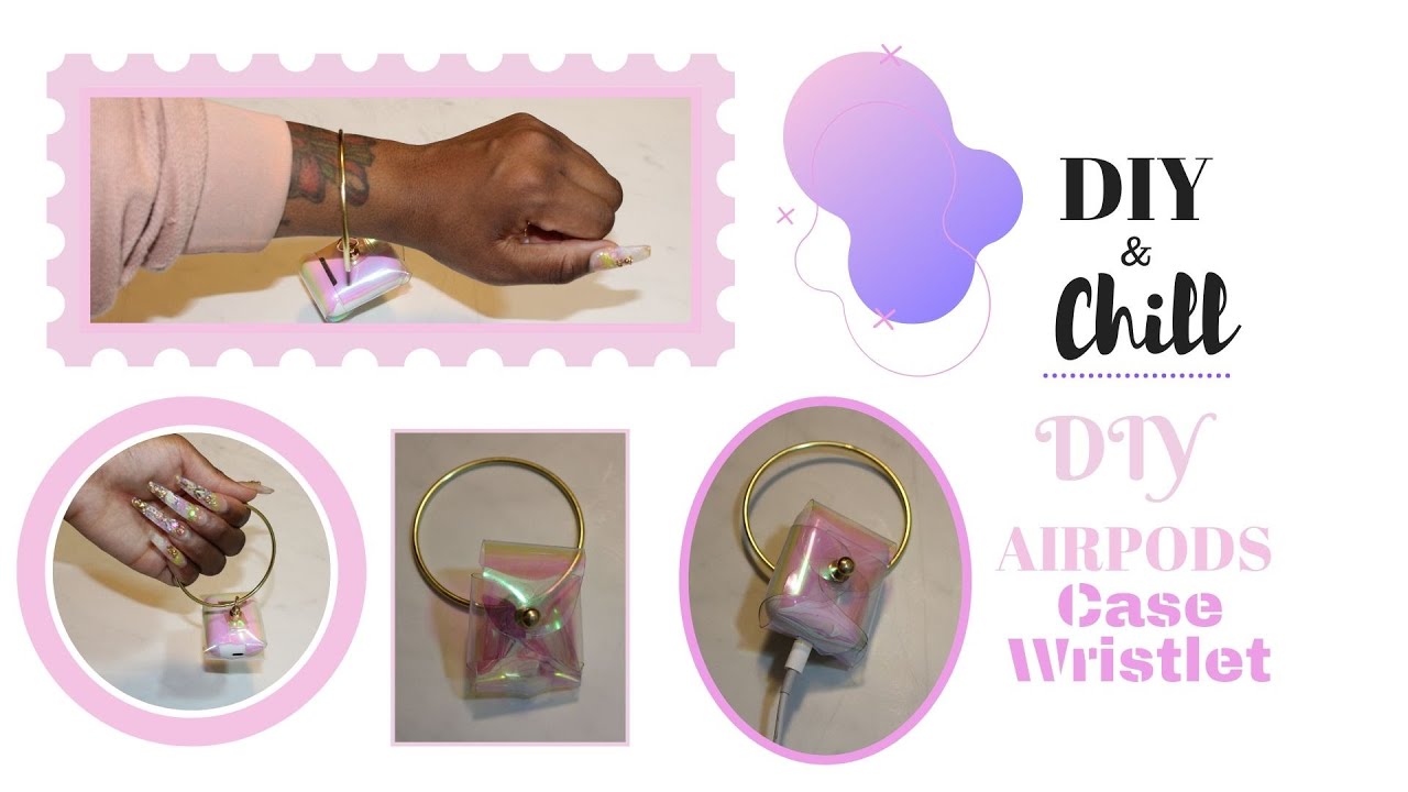 DIY Airpods Case Wristlet - YouTube