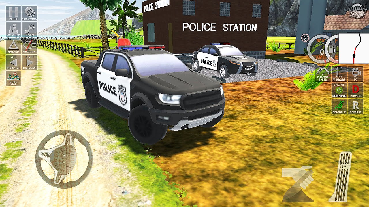 Offroad Police Car Driving Simulator Game - Police Pickup Truck Drive ...