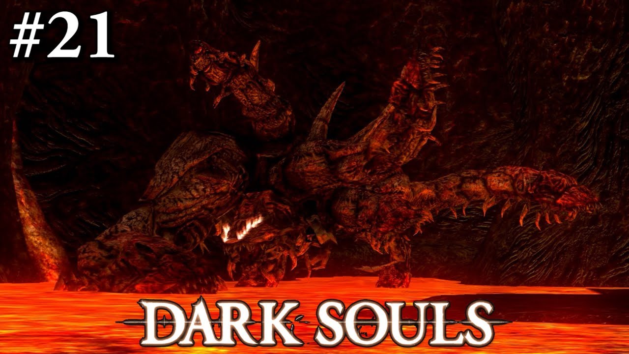 Dark Souls 1 | Walkthrough #21 (Demon Ruins Staircase - Lost Izalith ...