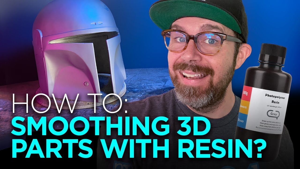 Smooth Your 3D Prints FAST with UV Resin! - YouTube