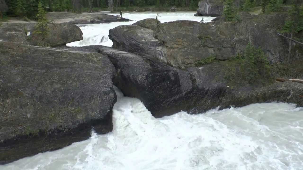 Natural Bridge, Yoho National Park, Field, BC, Canada - YouTube
