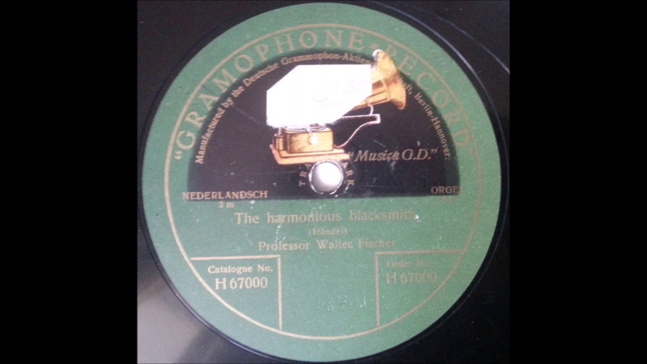 Walter Fischer - The harmonious blacksmith - YouTube
