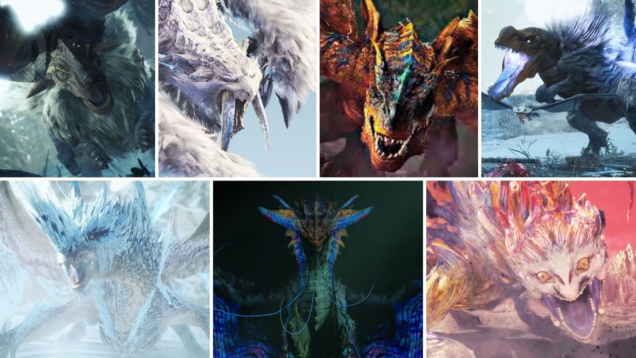 Monster Hunter World Iceborne : ALL BOSS + ENDING (1440/60) - YouTube
