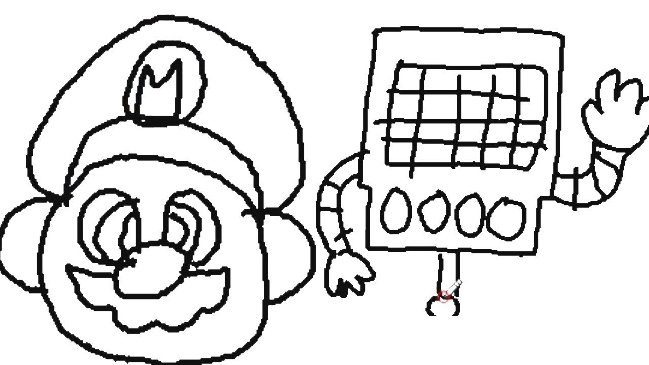 The Mario Drawing Song x It's Showtime - YouTube