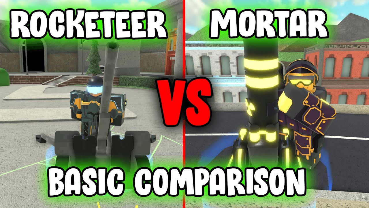 ROCKETEER OR MORTAR? WHICH ONE IS BETTER TO USE | Tower Defense ...