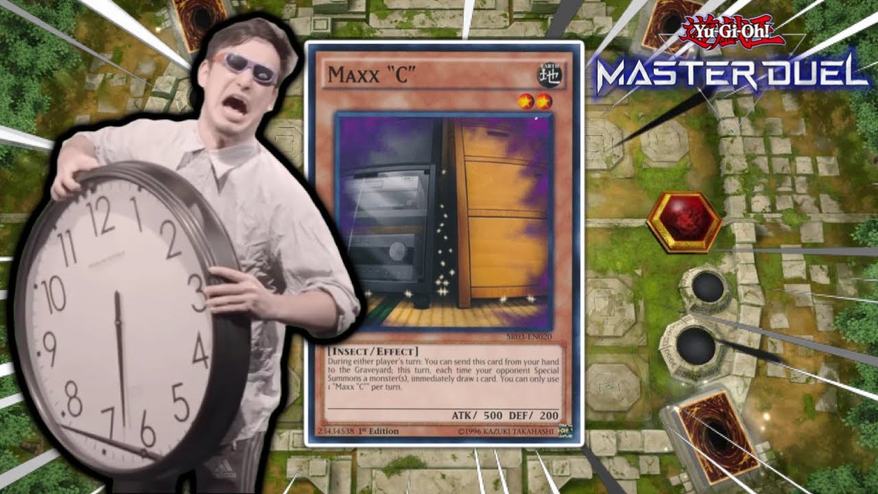 ITS TIME FOR MAXX C TO GO | YU-GI-OH MASTER DUEL - YouTube