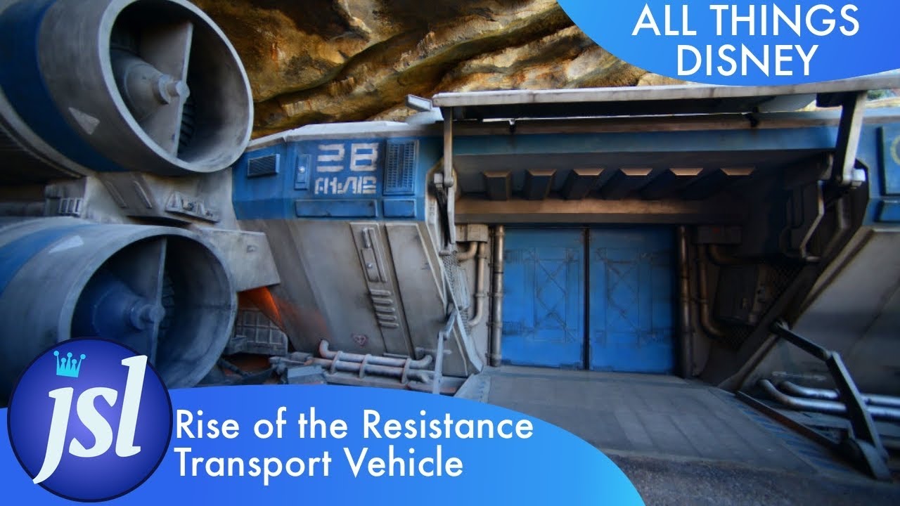Rise of the Resistance Transport Vehicle OPENING DAY - YouTube