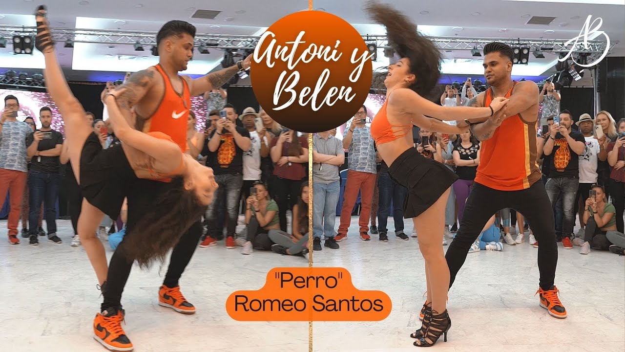 PERRO - ROMEO SANTOS / ANTONI Y BELEN / Fever Bachata (SPAIN) - YouTube