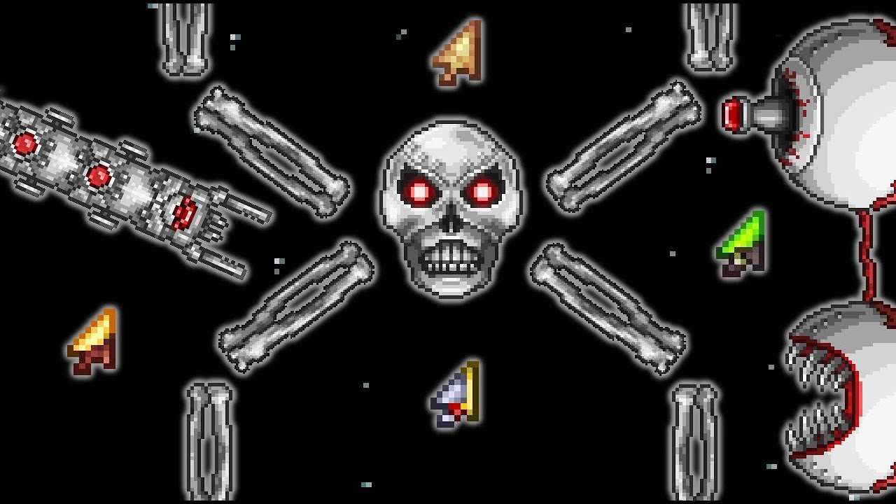 Terraria Clicker Class but I get DESTROYED by the Mech Trio - YouTube