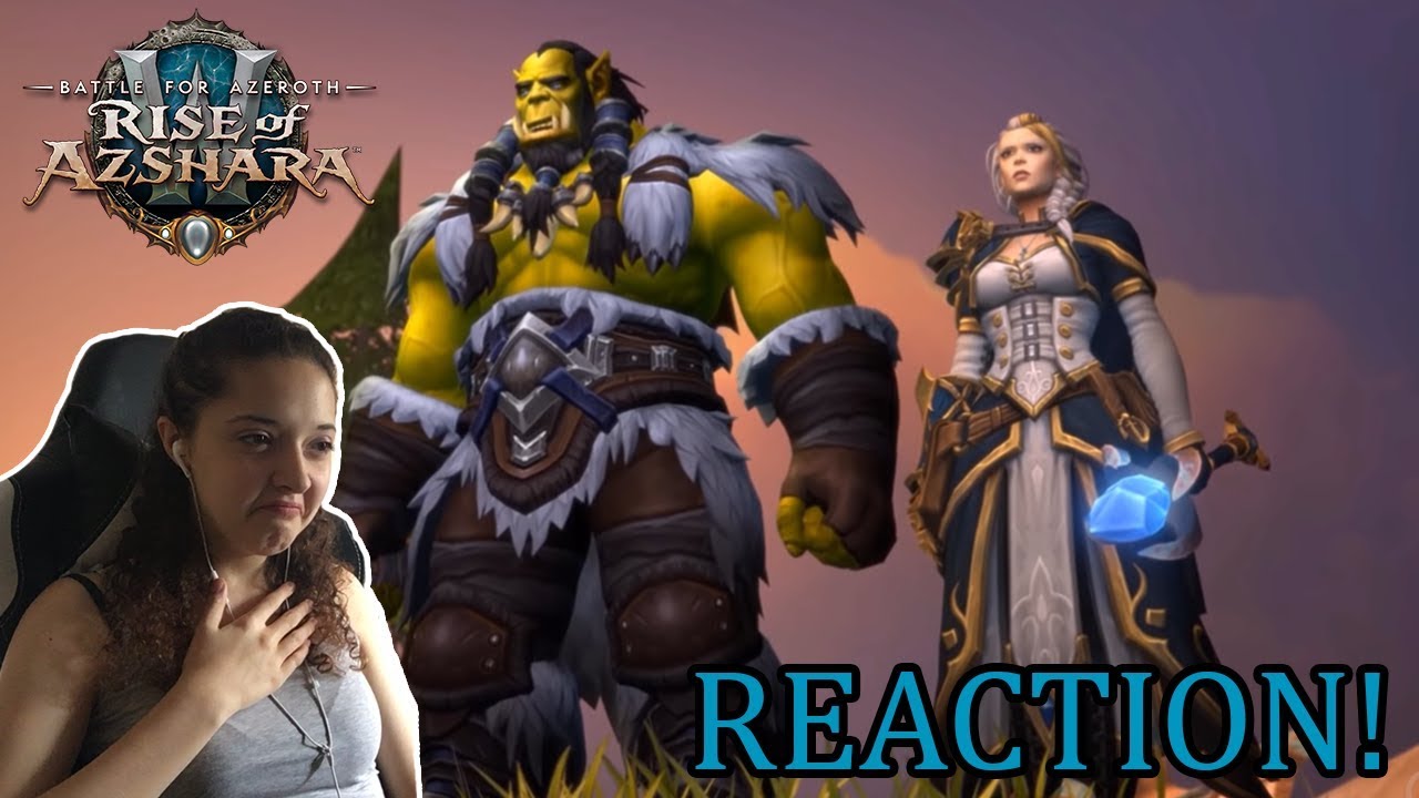 Crossroads Cinematic REACTION | Wow BFA Patch 8.2 Rise of Azshara ...