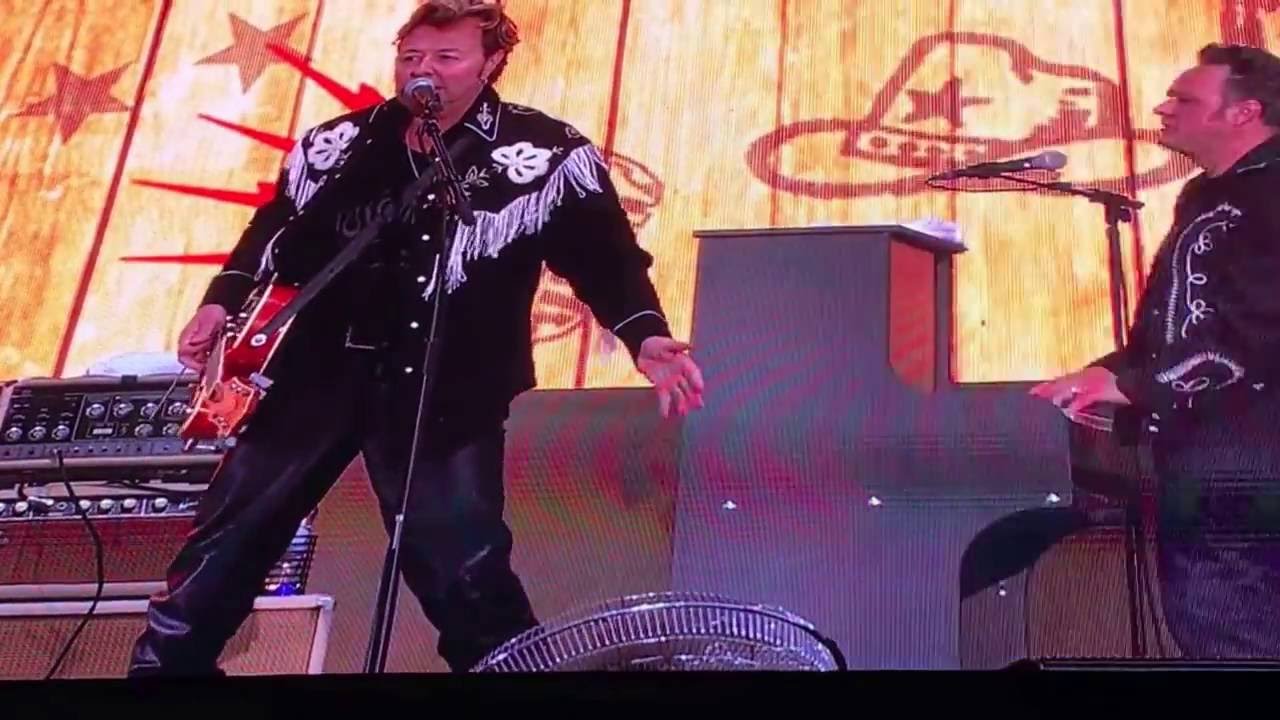 Brian Setzer's Rockabilly Riot LIVE - 14.7.2016 at Pori Jazz, Finland ...