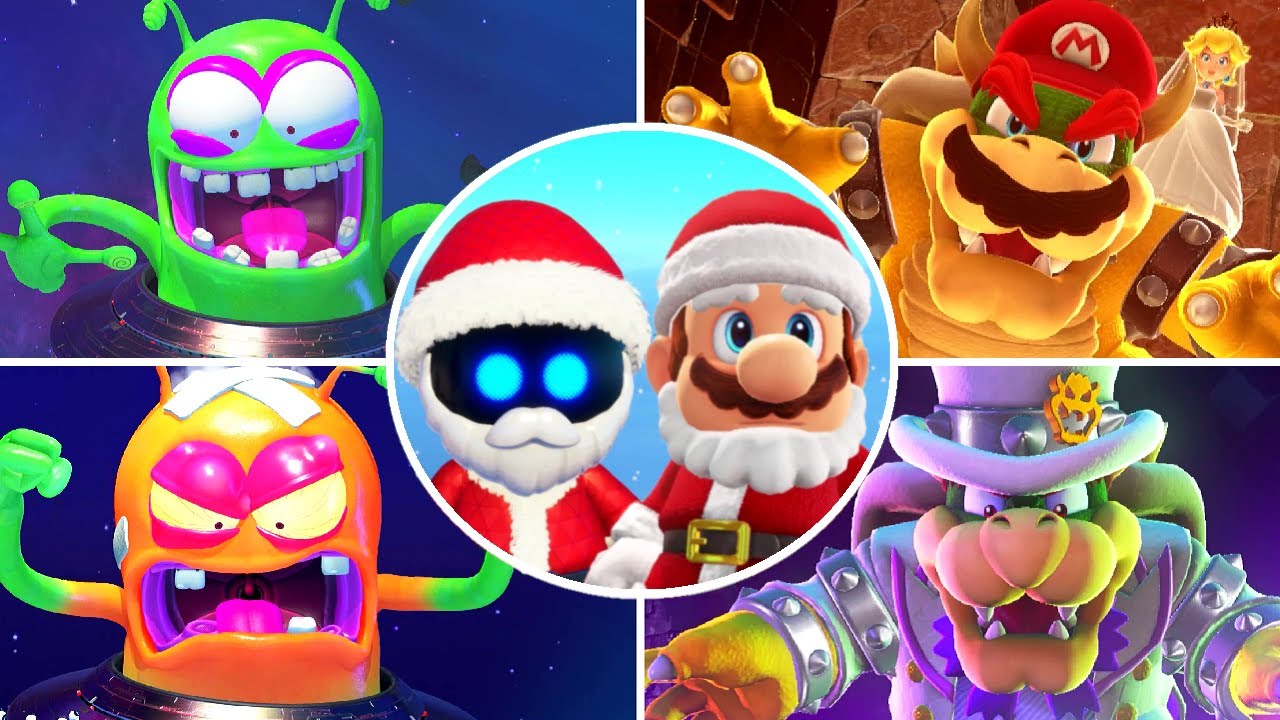 Who is the Better Santa Claus - ASTRO Bot or Mario? - YouTube
