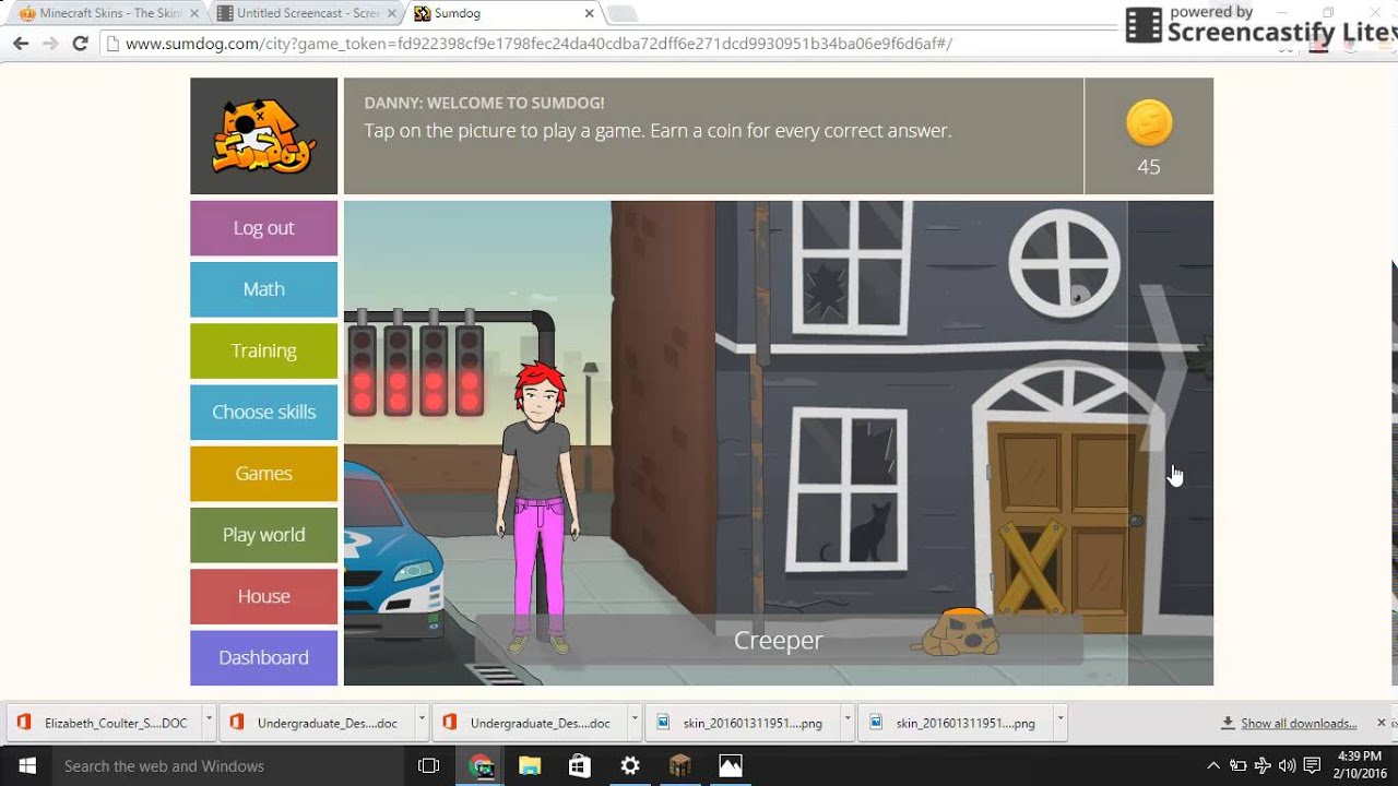 sumdog part 2# I played only one game! but in the next video we we get ...