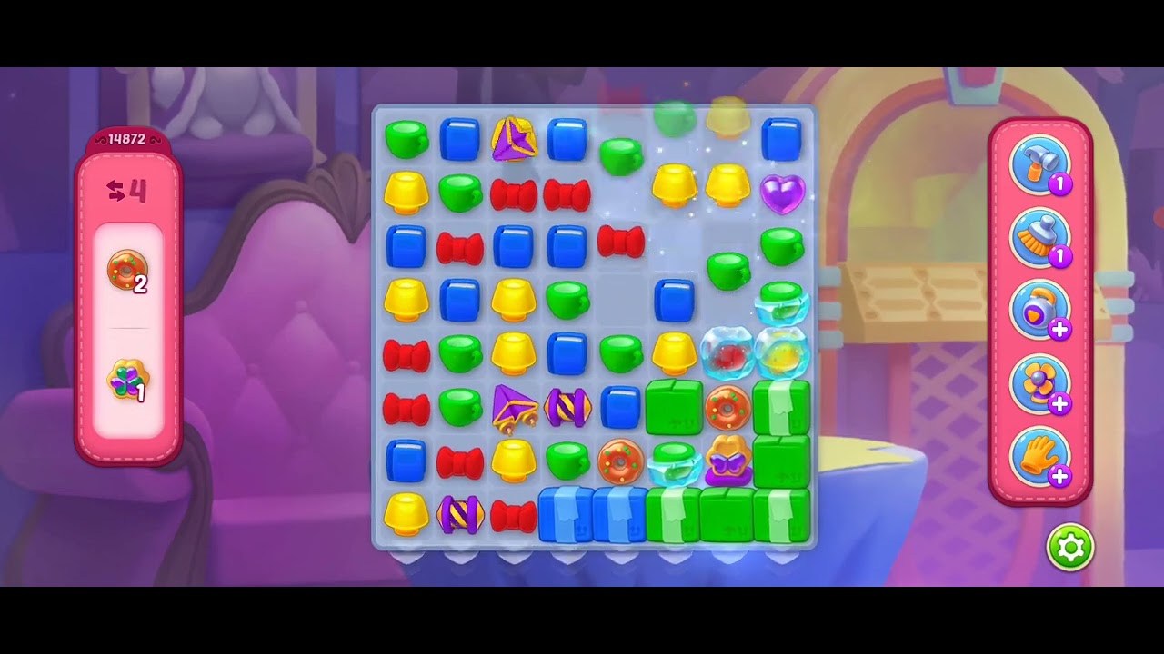 Playrix Homescapes Gameplay Walkthrough Level 14872 - YouTube