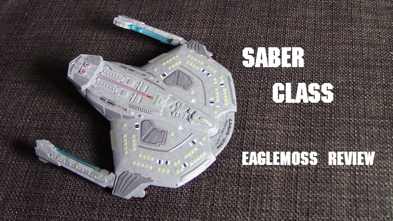 Saber Class Eaglemoss Review - YouTube