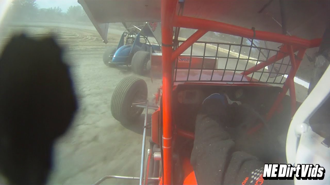 Dan Douville #7x In-Car | Sprint Cars of New England at Legion Speedway ...