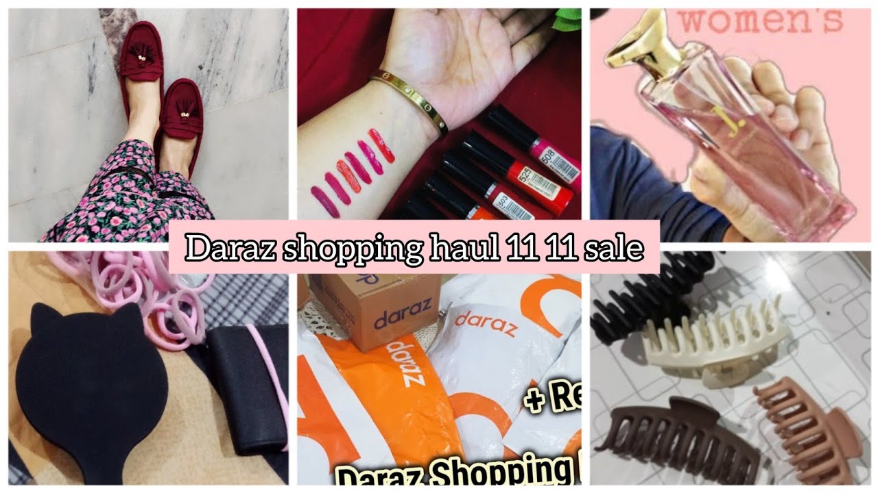 Daraz 11 11 sale/ Daraz unboxing🛍️/Daraz shopping haul 2023 - YouTube