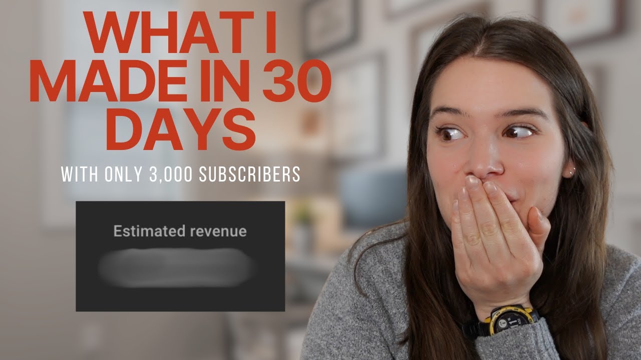 How Much Youtube Paid Me With 3,000 Subscribers 2025 || (Youtube ...