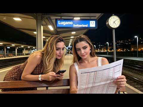 Lugano İsveçrə Səyahəti 🇨🇭 | Milandan 1 Günlük Tur Isveçrədə gecə saat 3 də başımıza gələnlərə bax