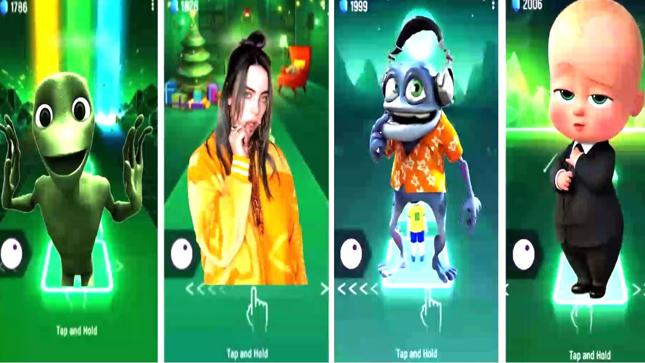 BABY BOSS DANCE MONKEY vs GOMEZ REMA CALM DOWN vs BILLIE EILISH BAD GUY ...