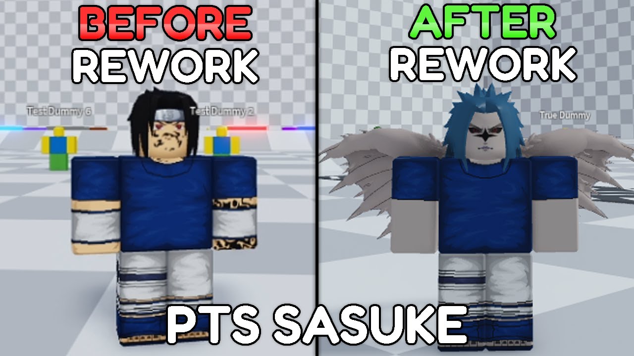 Sasuke Before Rework VS After Rework | ABA - YouTube