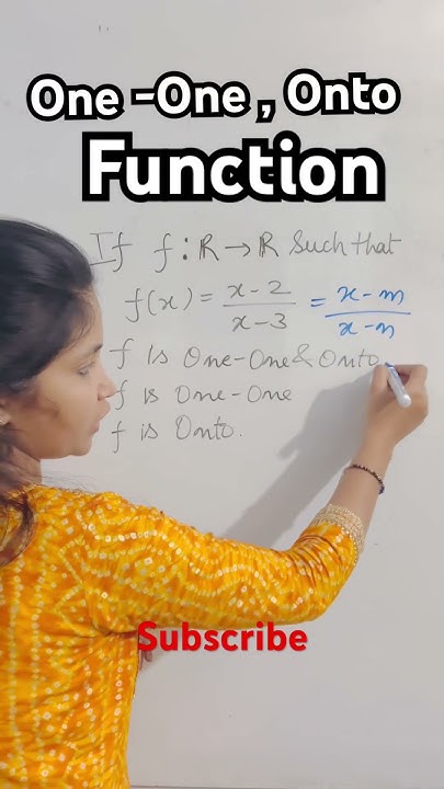 One -One , Onto function | Injective | Surjective | Bijective Function# ...