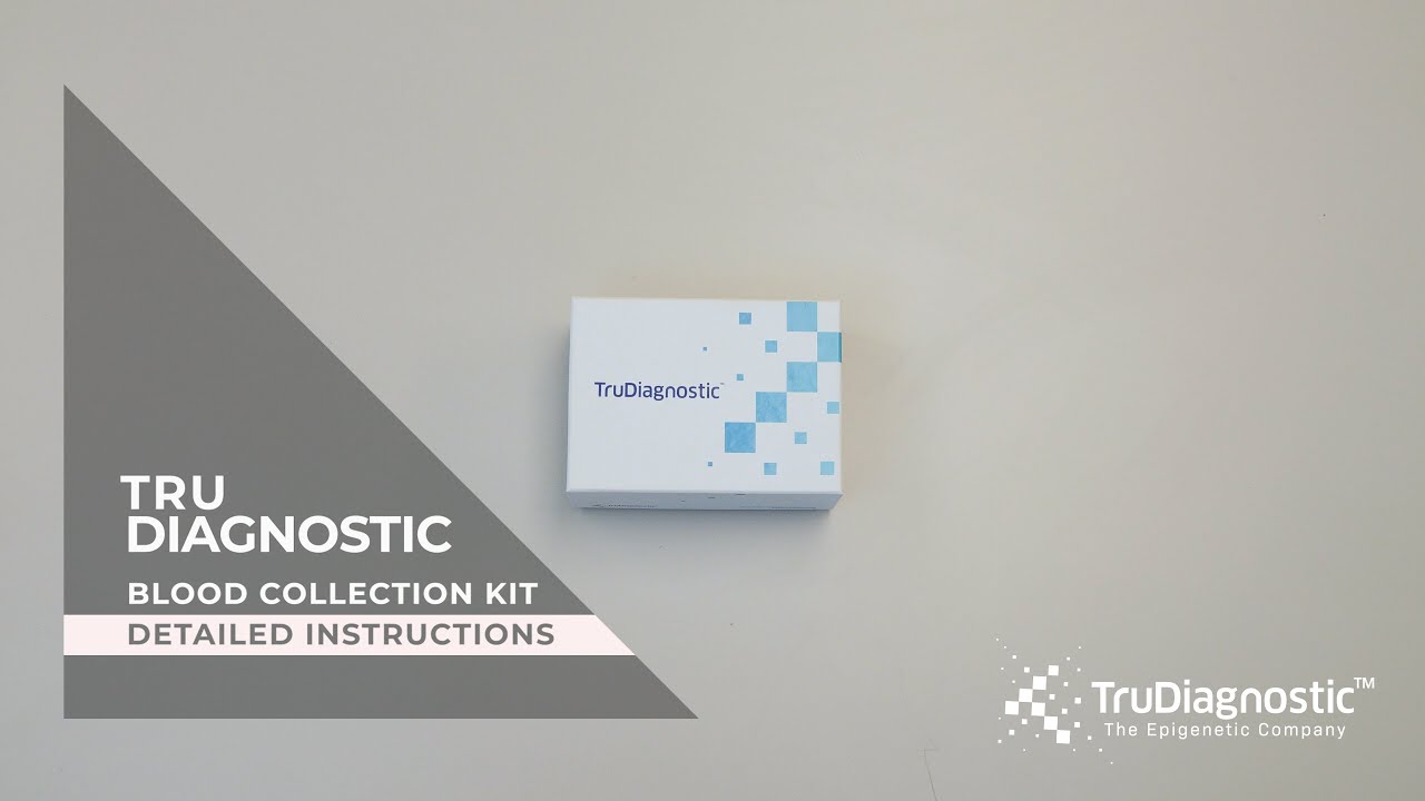 Collecting A Blood Sample For A TruAge Epigenetic Test - YouTube