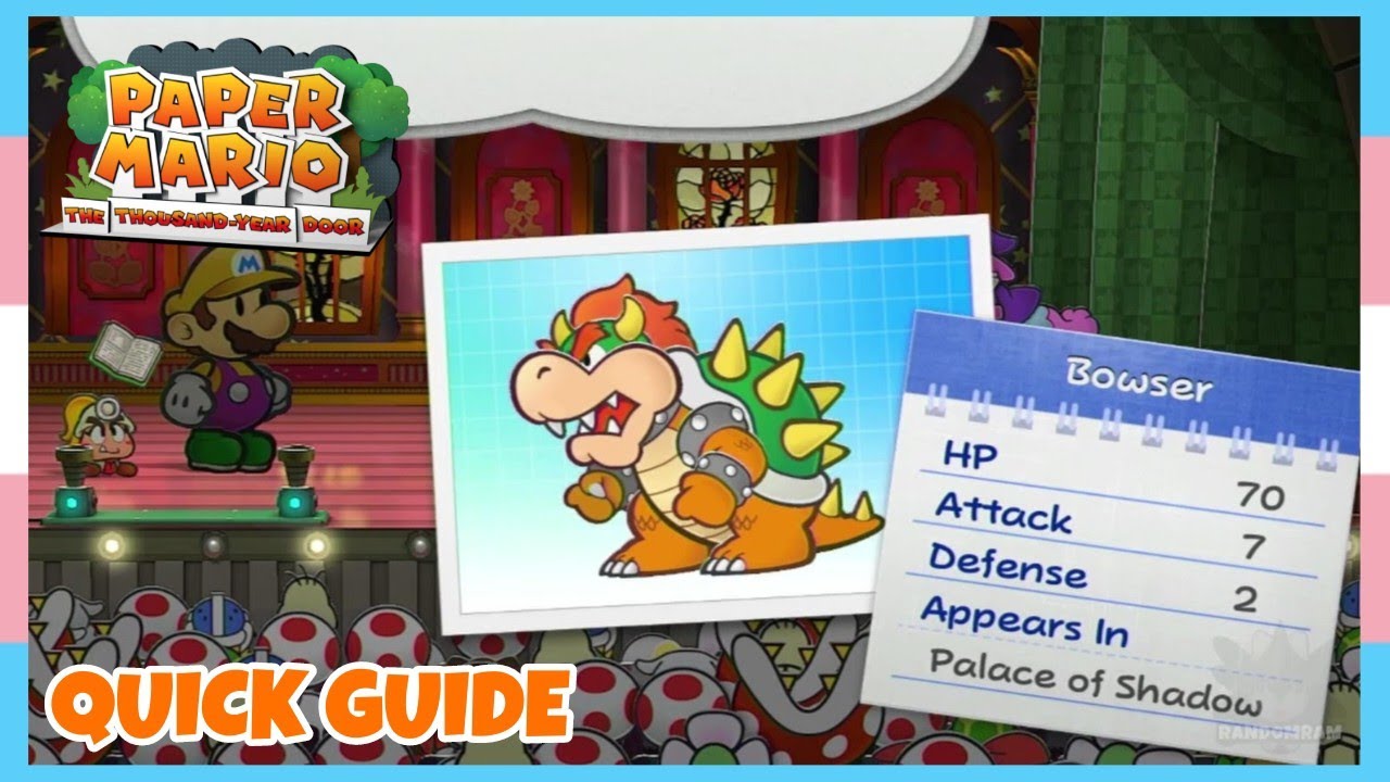 11th Boss Fight Vs. Bowser & Magikoopa *Bowser Interferes* In Paper ...