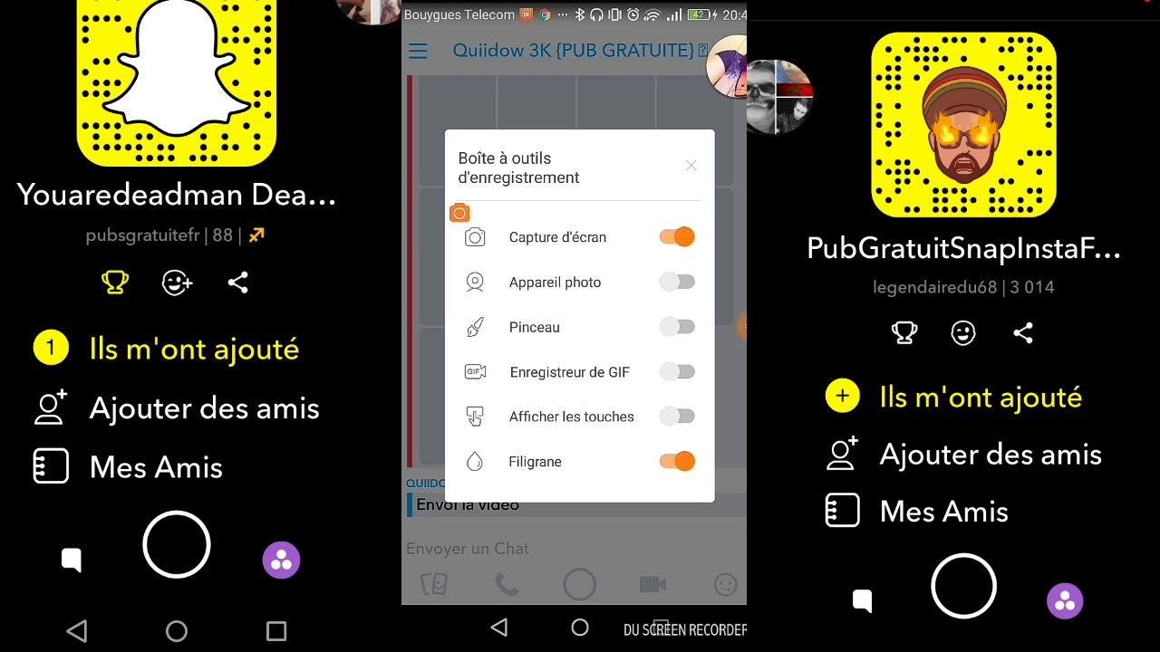 Mon pote et moi on vous fait vos pubs Snap gratuitement - YouTube